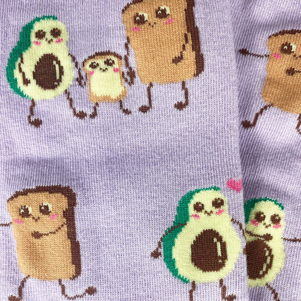 Women's Avocado and Toast Socks – Imagery Socks
