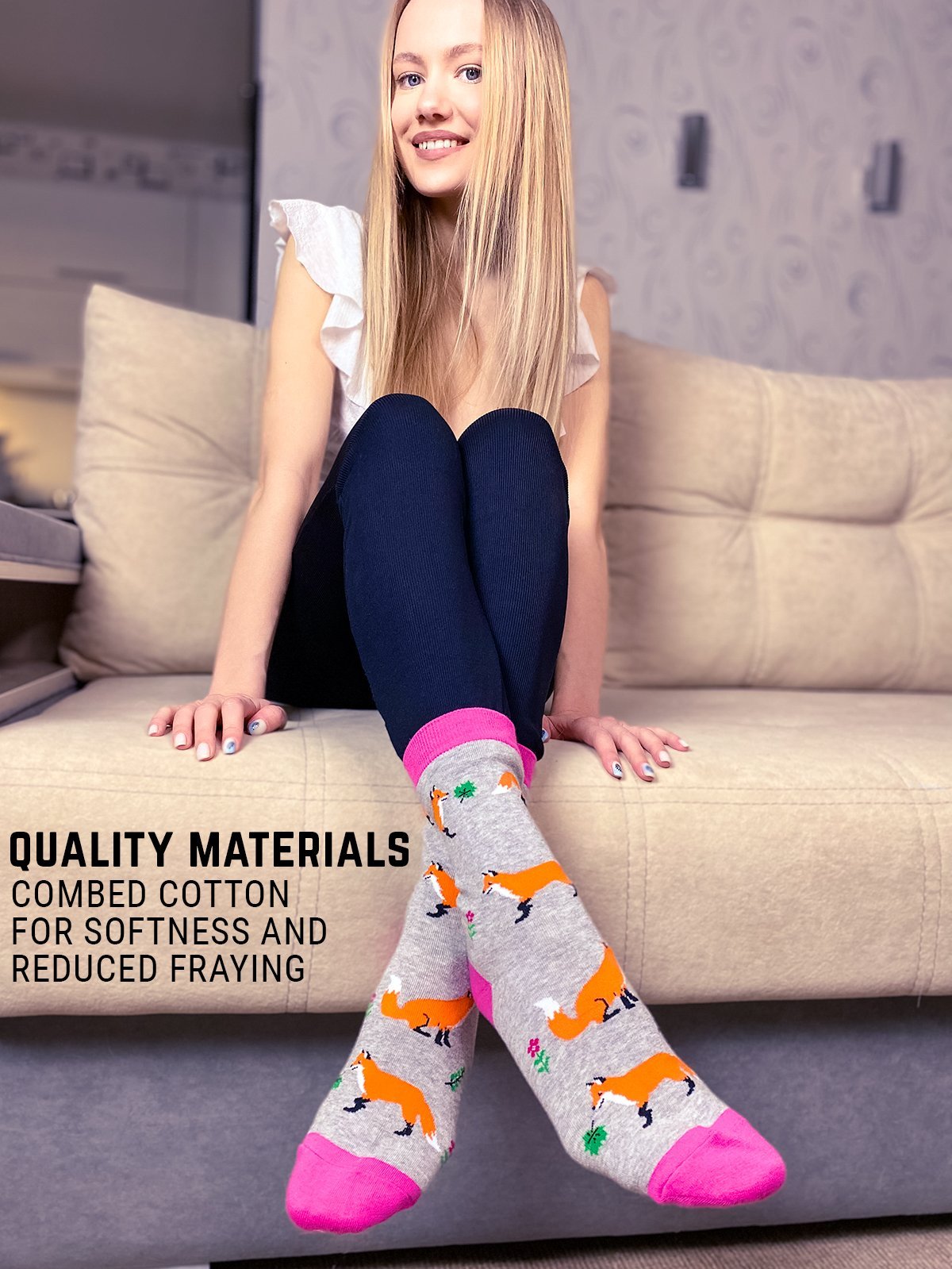 Women's Fox Socks – Imagery Socks