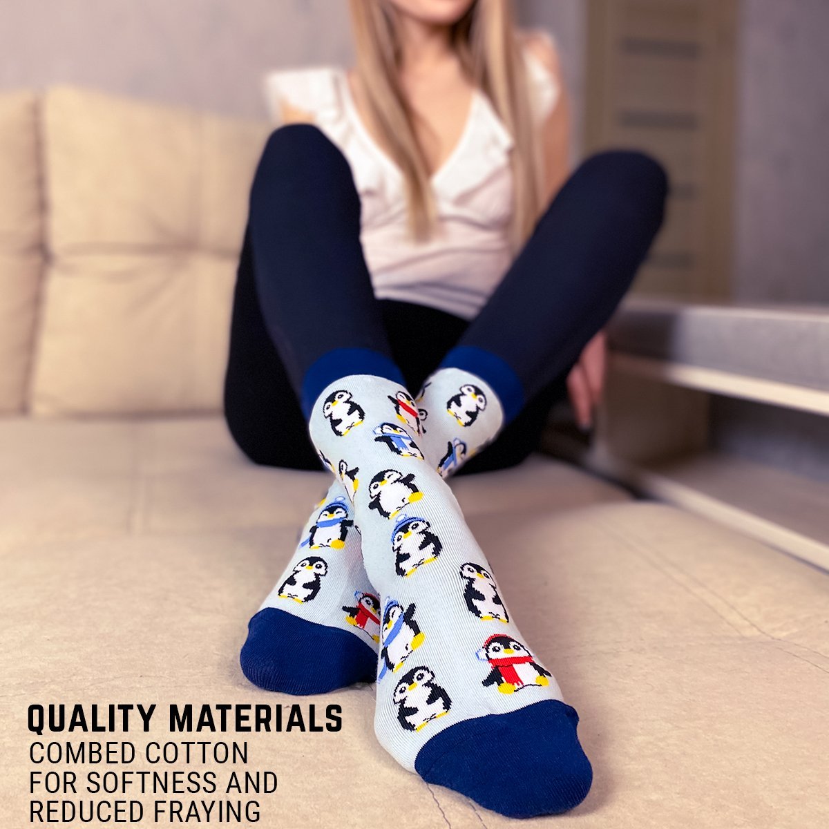 Women's Penguin Socks – Imagery Socks