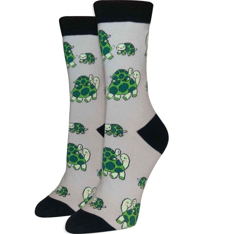 Women's Turtle Socks - Imagery Socks